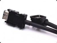 China Alternative connector for Mitsubishi J3ENCBL3M-A1-LA2-H servo motors, small power encoder drag chain cable under 750W for sale