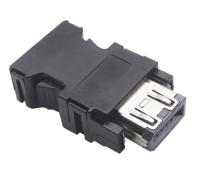 China Domestic connector  Mitsubishi servo driver encoder motor power cable plug SM-10P Mitsubishi 2/4/9P connector for sale