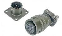 China PT06E-10-5P(SR) Circular American Standard Connector MS3116 3112A Square Socket 5-Pin Aviation Plug for sale