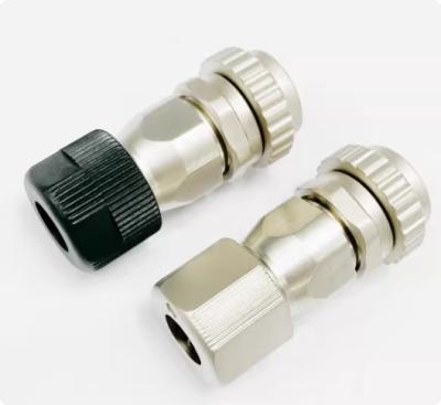 China DDK-10P Servo Motor Connector with 1000V Voltage Rating Silver Gold Plated Pins for Industrial Automation for sale