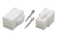 China Moog ITT 9-Pin Servo Motor Connector with 1000V Voltage Rating, Crimp/Solder Termination, and Silver/Gold Contact Plating for sale