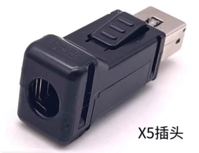 China Panasonic X5 Plug MUF-PK10K-X 10P Servo Driver A4A5 Encoder x5 Connector JST Connector for sale