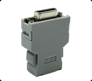 China FI20-CV50 X5 plug connector servo motor cable connector for sale