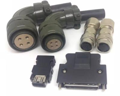 China Servo Plug Mitsubishi 850W 1KW 1.5KW 2KW 3.5KW Motor Driver Encoder Plug for sale