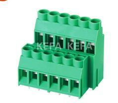 China pcb terminal block 6.35mm 2 rows  RD635B plug and socket terminal block for sale