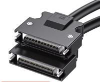 China SCSI 50-pin shielded data cable for servo motor connection with 1000V rating for sale
