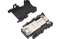 China Applicable Mitsubishi servo drive encoder motor power cable plug SM-10P Mitsubishi 2/4/9P connector for sale