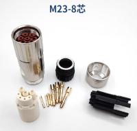 China M23  6PIN 4PIN 8PIN 12PIN 17PIN servo cable connector domestic parts for sale