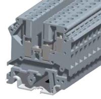China SKJ-4/1-2 Feed - Through Din Rail Terminal Blocks Waterproof Insulating for sale