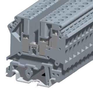 China SKJ-4/1-2 Feed - Through Din Rail Terminal Blocks Waterproof Insulating for sale
