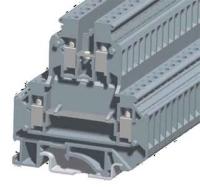 China SKJ-4/2-2 High Current Din Rail Terminal Blocks For Power Distribution Box for sale