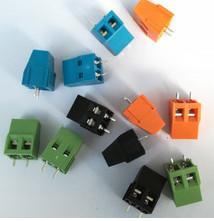 China Color barrier terminal blocks, colorful terminal blocks, 9.5mm pitch 300V 15A  red black white yellow terminal block for sale