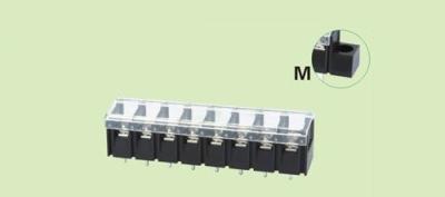China 38S-8.25mm 1-15P 300V 15A Barrier Terminal Blocks Flame - Resistance for sale