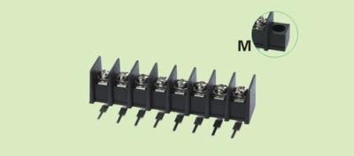 China Barrier terminal block 25R-7.62mm 2-30P 300V 20A panel mount barrier terminal block black 25r for sale