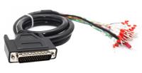 China Delta, Inovance, HEC, Xinjie, Leadshine servo driver CN1 plug DB44 connector cable 44-core I/O control cable for sale