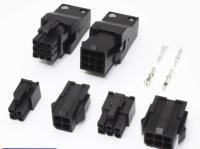 China Delta Servo Motor Encoder Connector with Crimp/Solder Termination for 18-24 AWG Wires and Wide -40℃ to +105℃ Temperature Range for sale