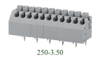 China RD250T-5.0 A1P-XXP 300V 8A PCB Screw Terminal Block With Small Space for sale
