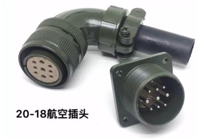 China MS3018A MS3108B 20-18S Delta Schneider servo motor plug VW3M5121 9-pin for sale