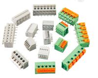 China PCB Screw Terminal Block RD250-3.5 7.0 1P-XXP 400V 5A Spring Terminal Connector for sale