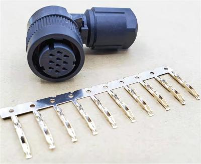 China FANUC servo motor encoder 10-pin JAE 4-pin plug with brake connection JAE for sale