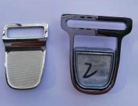 China Zinc Alloy Die Casting Custom Metal Parts Surface Powder Paint For Suitcase Metal Goods for sale