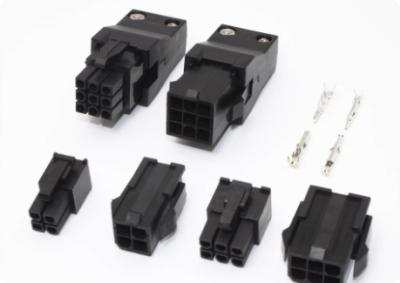 China 1000V Voltage Rating Servo Motor Connector with Crimp/Solder Termination for Industrial Automation for sale