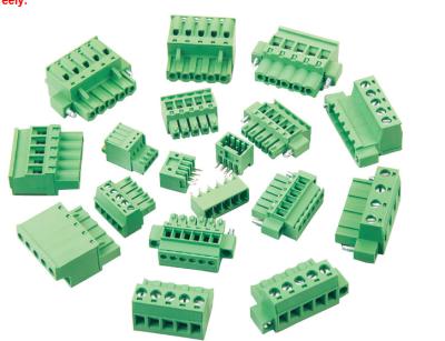 China RD2EDGRKM 10.16 pitch  with flange  1000V 41A plug in terminal block 5P 2-12P wire connector for sale