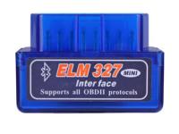 China Mini ELM327 V1.5 OBD2 Mini Obd2 Scanner Blue IOS Android System Supported for sale