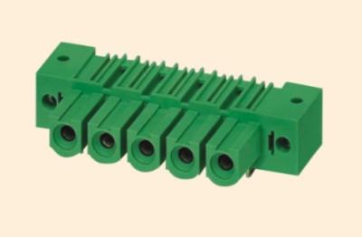 China RD2EDGRBM-10.16 with flange 2P-12P 1000V 41A panel mount pluggable terminal block for sale