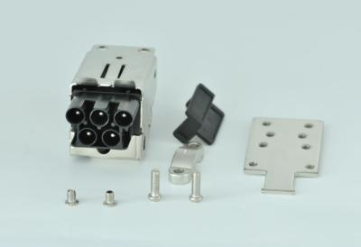 China 3-30A Current Rating Silver/Gold Plated Pins Servo Motor Power Connector for Industrial Automation SINAMICS S120C/D for sale