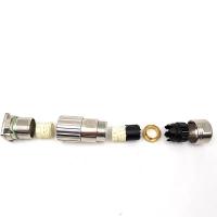 China 9M23 Heavy-Duty Servo Motor Connector Aviation Plug with 12, 19 Holes and 17 Cores Square Socket for sale