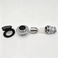 China M23 4pin 8pin 6pin Servo Motor Connector Aviation Plug with 1000V Voltage Rating and Silver Gold-Plated Pins for Panel or Cable Mount for sale