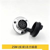 China M23 4pin 8pin 6pin Servo Motor Connector Aviation Plug with 1000V Voltage Rating and Silver Gold-Plated Pins for Panel or Cable Mount for sale