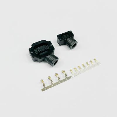 China S6 6PIN 7PIN SM-6PIN 6E servo motor connector cable connector for sale