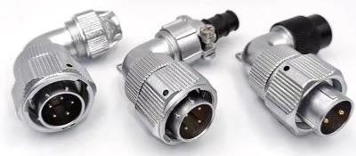 China Weipu Waterproof Aviation Connector with 1000V Voltage Rating for Industrial Automation in Multiple Pin Configurations for sale