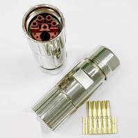 China 6FX2003 Servo Motor  Rating and Silver Gold Plated Pins for Panel or Cable Connector M23 4PIN 6PIN 8PIN for sale