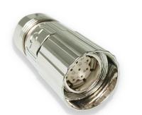 China 6FX2003 Servo Motor  Rating and Silver Gold Plated Pins for Panel or Cable Connector M23 4PIN 6PIN 8PIN for sale