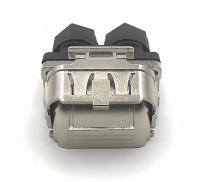 China 6FX2003 Servo Motor Connector with 1000V Voltage Rating, Silver and Gold Plated Contacts, and Dual Outlet 3HD00 for sale