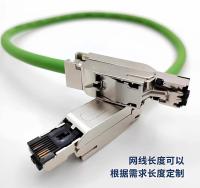 China 6FX2003 Servo Motor Connector with Silver and Gold Plated Pins for Profinet Network in 4-Core to 17-Core Options and 1000V Rating for sale