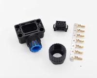 China MC-01 6PIN 7PIN Power connector, Encode connector, cable connector for WEICHUANG,XIUHE servo motor for sale