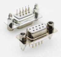 China DP/DB9/15/25/37/44/50/62/78 Fork Soldering Board Connector Male Female 180° for sale