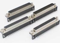 China DR9/15/25/37 DB male/female, solder PCB mount, 90-degree bent pin, serial VGA connector for sale