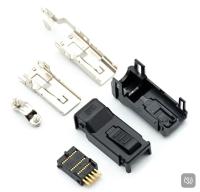 China X5 Plug Servo Motor Connector with Silver or Gold Plated Pins in 4PIN to 17PIN Configurations and 1000V Voltage Rating for sale