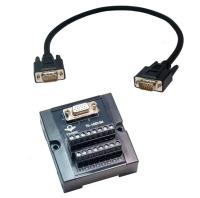 China HDB15 pin terminal block Male-to-male/male-to-female connecting cable suitable for Inovance S6-C6 adapter board terminal strip for sale