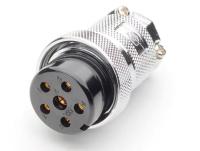 China Aviation plug and socket 30M - 2-core, 3-core, 4-core, 5-core, 6-core, 7-core, 8-core 10AE connector opening 30mm for sale