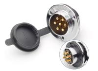 China Aviation plug and socket 30M - 2-core, 3-core, 4-core, 5-core, 6-core, 7-core, 8-core 10AE connector opening 30mm for sale