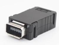 China 1394 plug 10PIN servo connector gold-plated SM-10P male SM-10E female Mitsubishi MR-J3CN2 for sale
