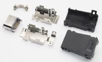 China 1394 plug 10PIN servo connector gold-plated SM-10P male SM-10E female Mitsubishi MR-J3CN2 for sale