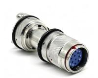 China Y27G-1810TKL-B Servo Motor Connector with 1000V Voltage Rating and Silver Gold Plating for Industrial Automation for sale