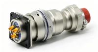 China K Series 3-Core Servo Motor Connector with 1000V Voltage Rating for Industrial Automation and 18-24 AWG Wire Gauge for sale